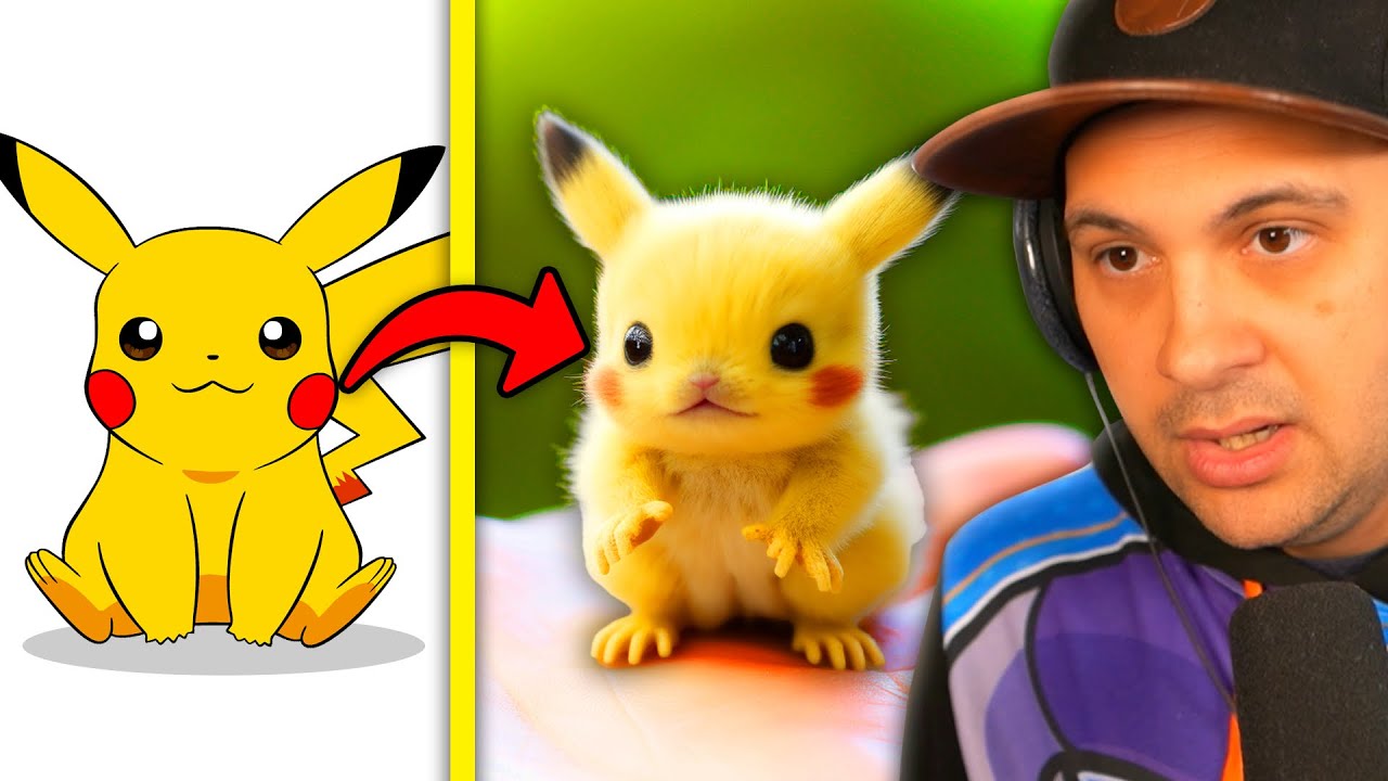 I Used AI To Make REAL LIFE Pokemon... - YouTube