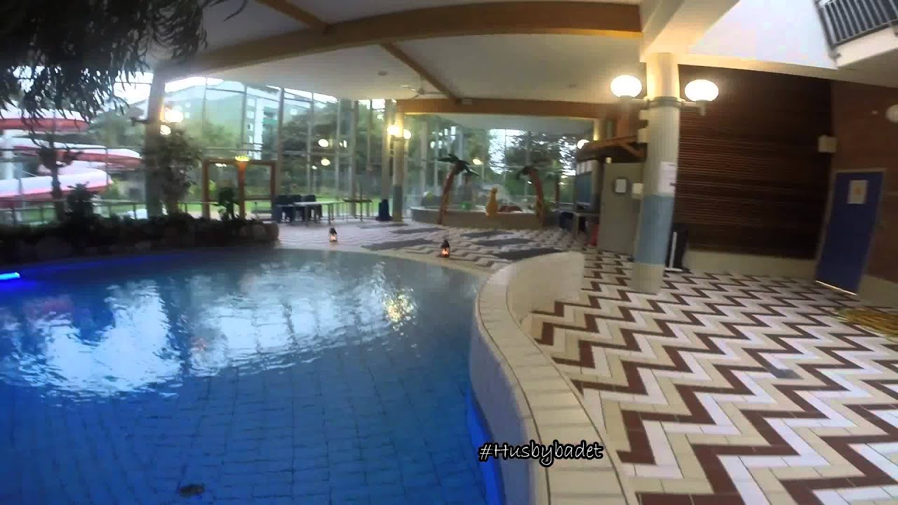 Yoga in "tropical enviroment" at Husbybadet - YouTube