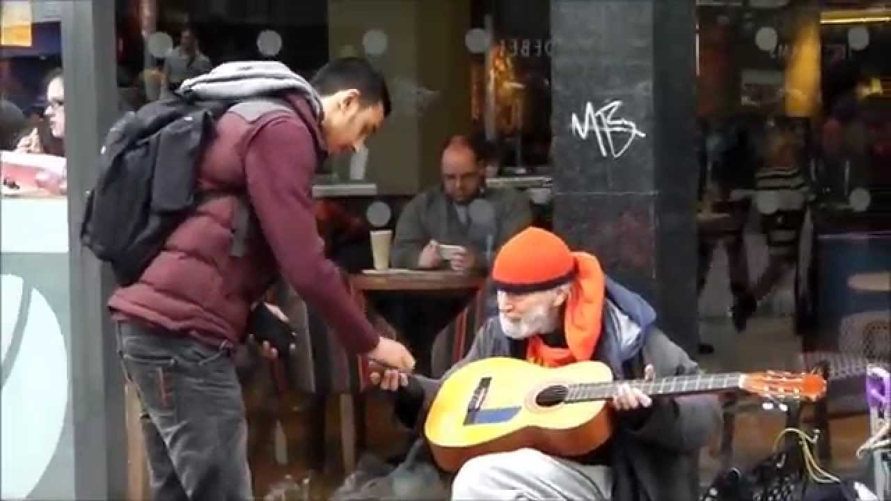 Making The Poor Smile #2 (w/ Praying In Public) - YouTube