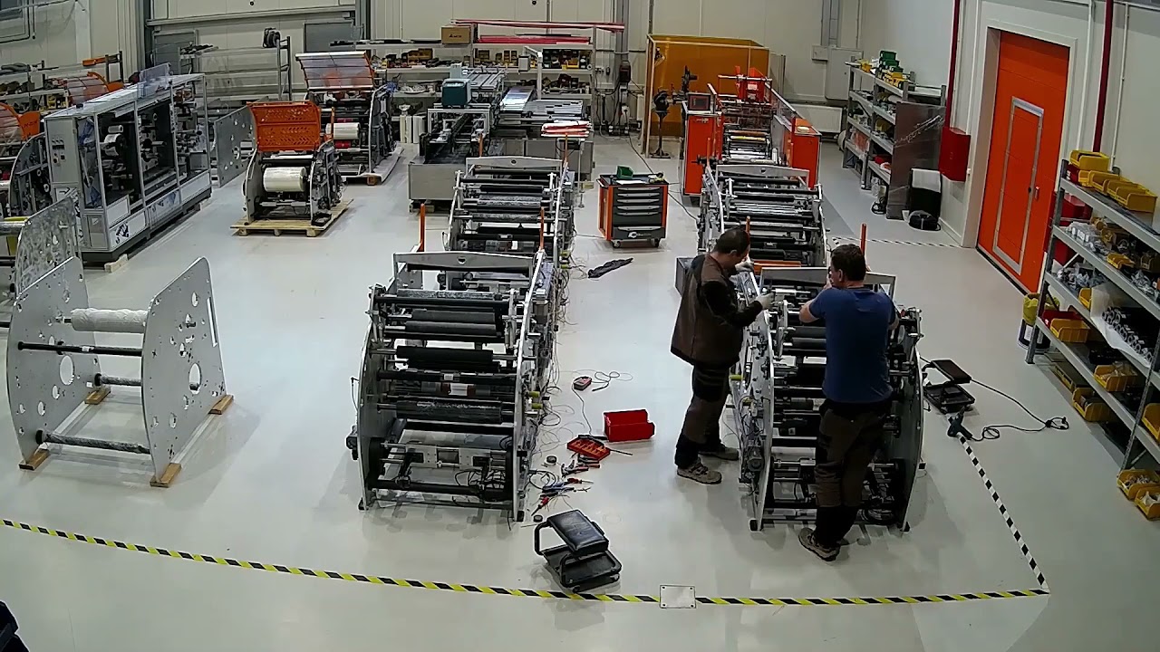 Pre-Stretch machines production process - YouTube