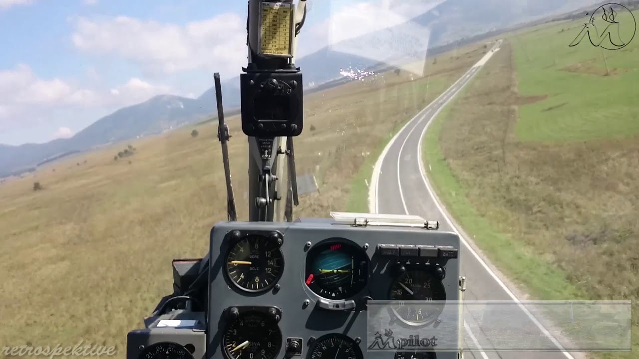 emGAZELA H-45 (SA342) Soko - KupresLowPass 2016 - YouTube