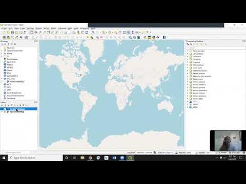 Creating MCP home range in QGIS - YouTube