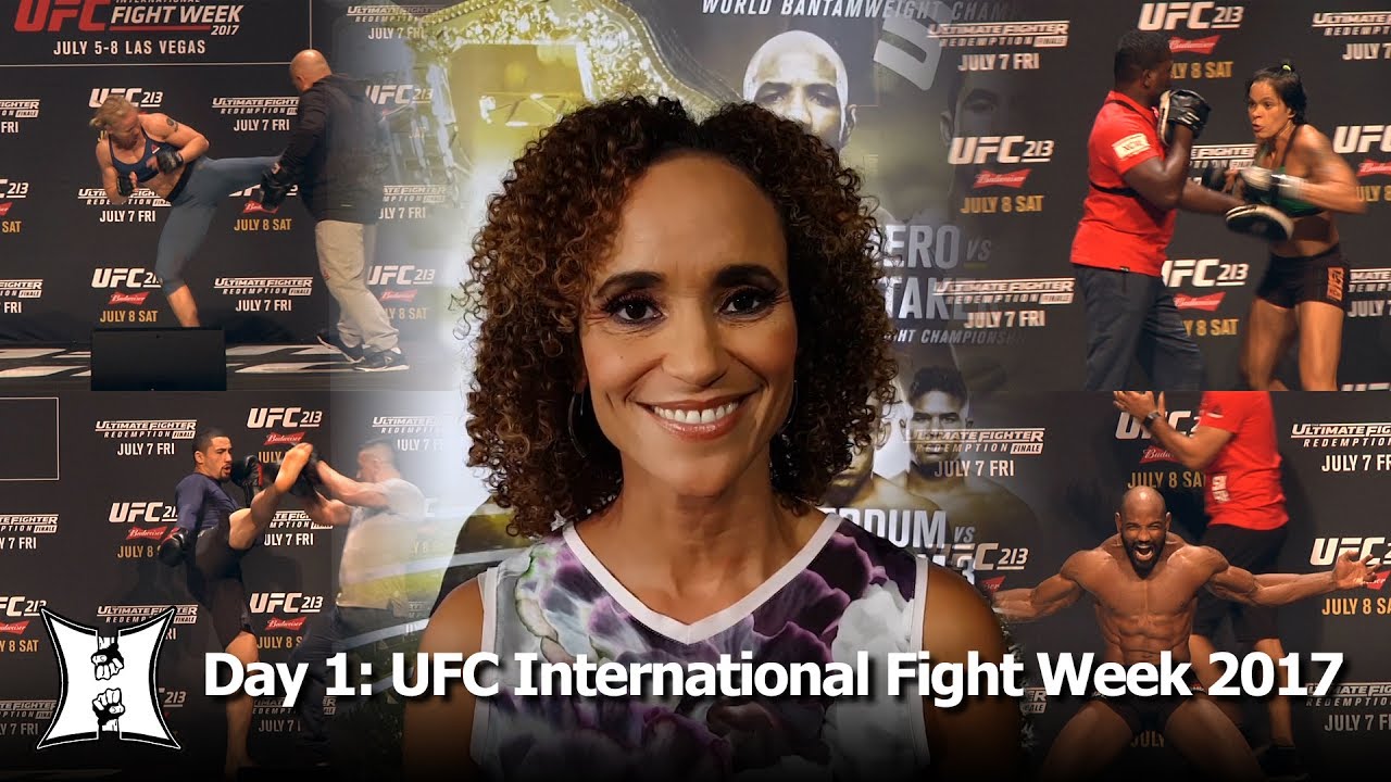 Day 1: UFC International Fight Week 2017 : Workouts + Women Of UFC ...