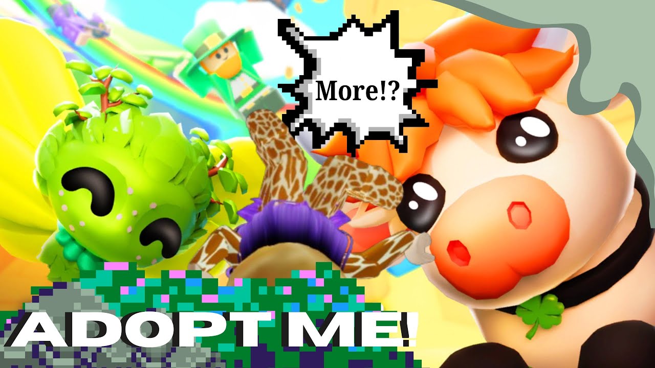 Checking out Adopt Me’s St. Patrick’s day update! - YouTube