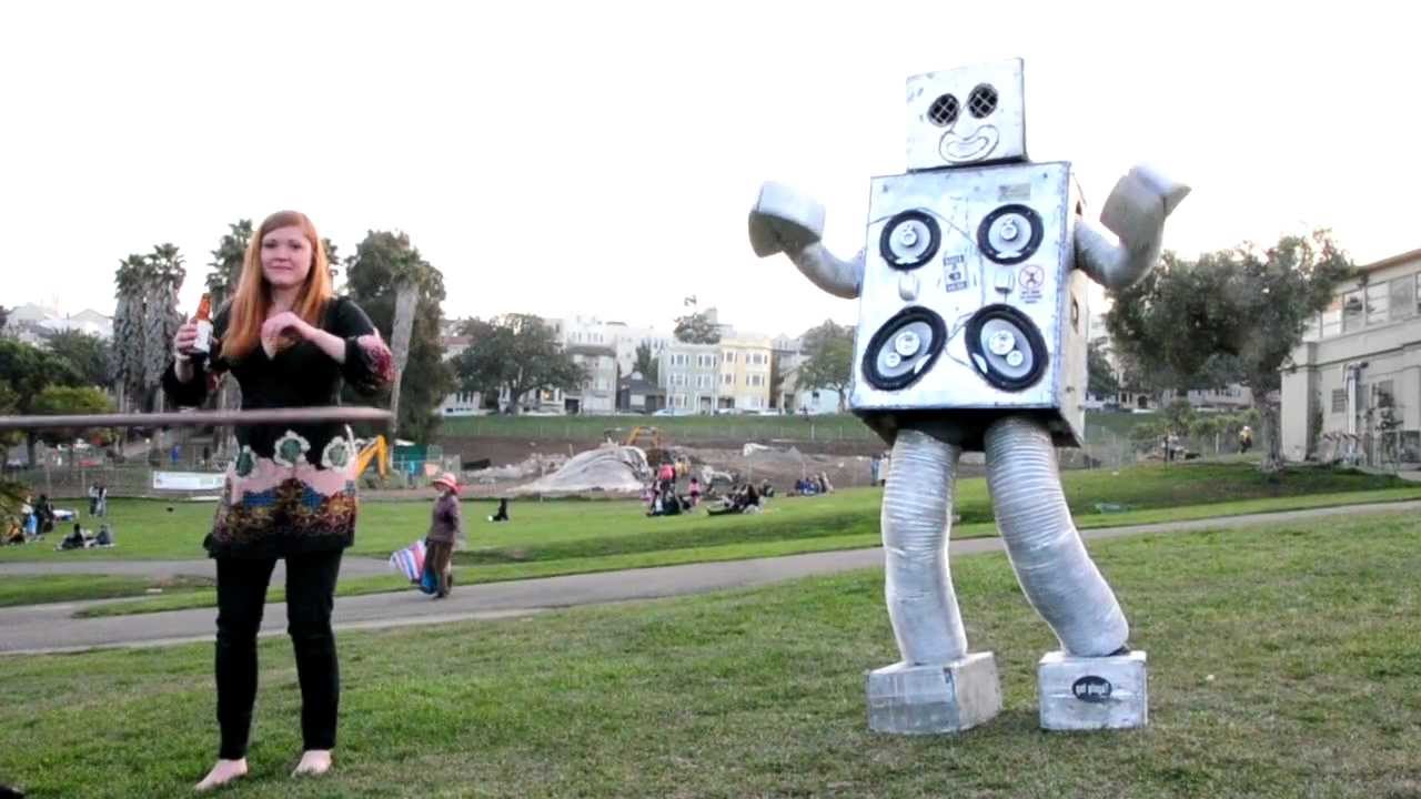 Robot Dance Party in Dolores Park 6 - YouTube