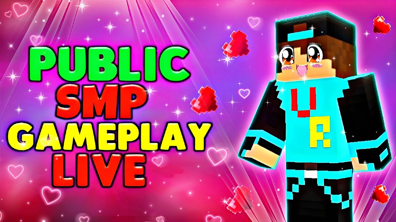Minecraft Live Lifesteal SMP Gameplay With You | Public SMP Live ...