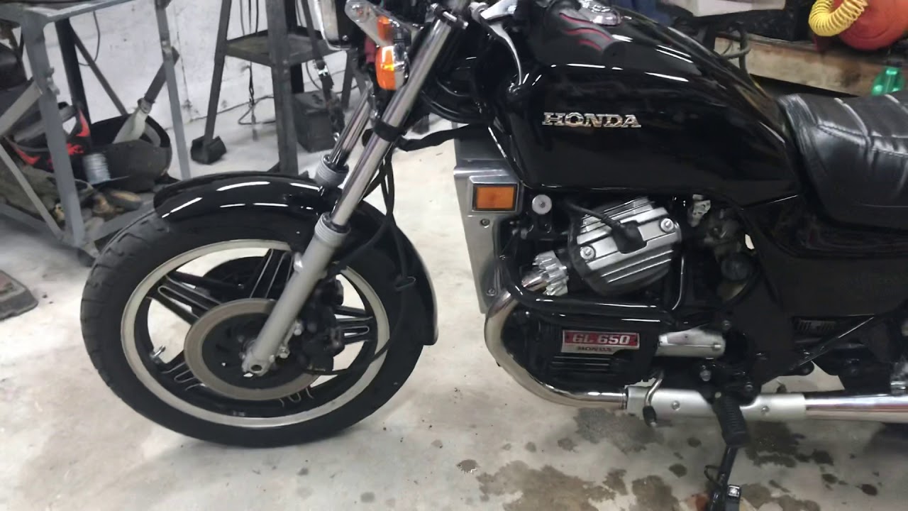 1982 Honda GL500/650 ground up restoration Silverwing Standard - YouTube