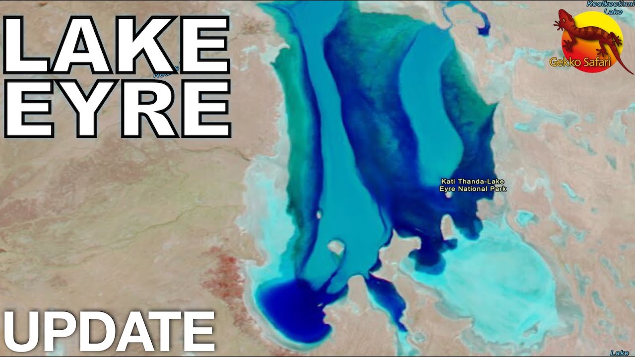 Lake Eyre Fills with Record Breaking Floodwaters! - YouTube