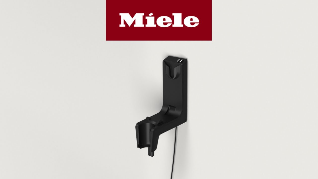 Duoflex HX1 - Attaching the SpeedLock wall bracket I Miele - YouTube