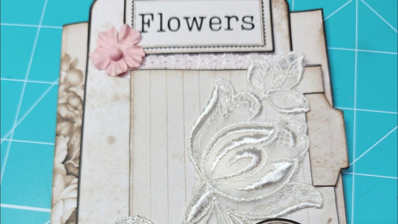 the start of the ephemera holder and a floppy out tag thingy... short ...