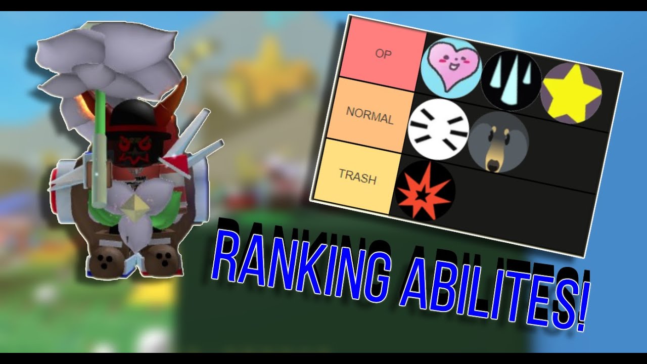 Ranking Bee Swarm Simulator Bee Abilities! (Roblox bee swarm simulator ...