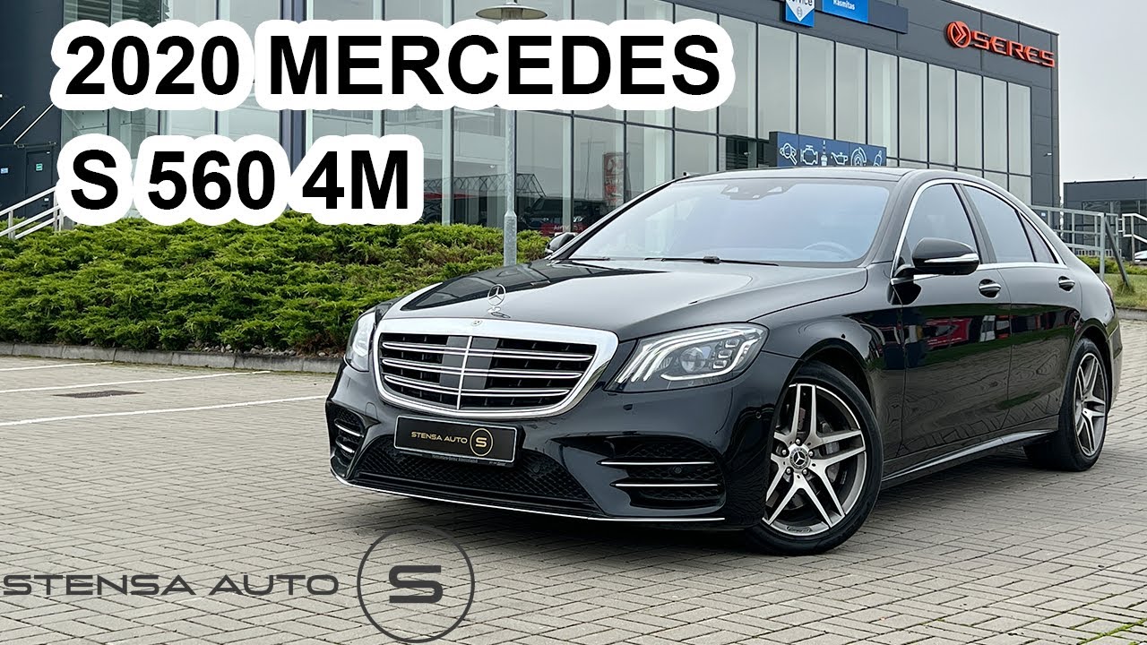 Mercedes S 560 4Matic for sale by STENSA AUTO - YouTube