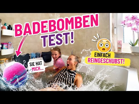Badebomben-Test eskaliert mit Aleyna 😂 l Annamiltina