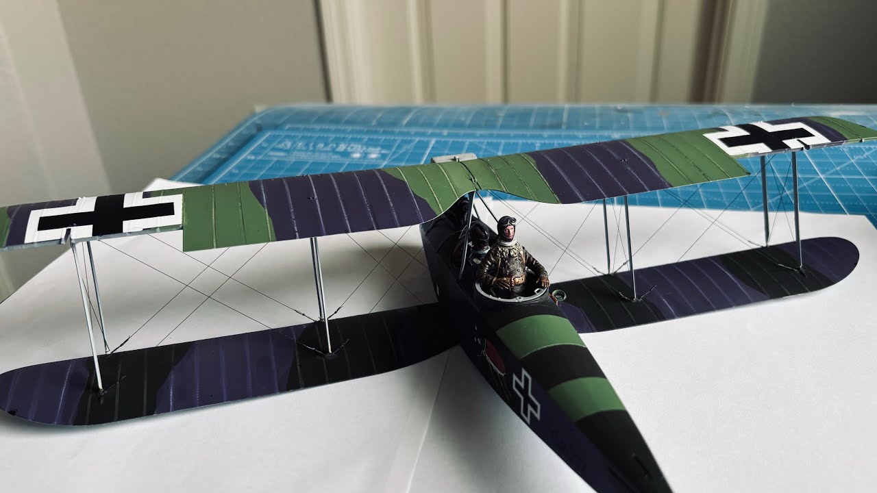 Rumpler build update: The rigging is 75% complete. I’m a happy camper ...