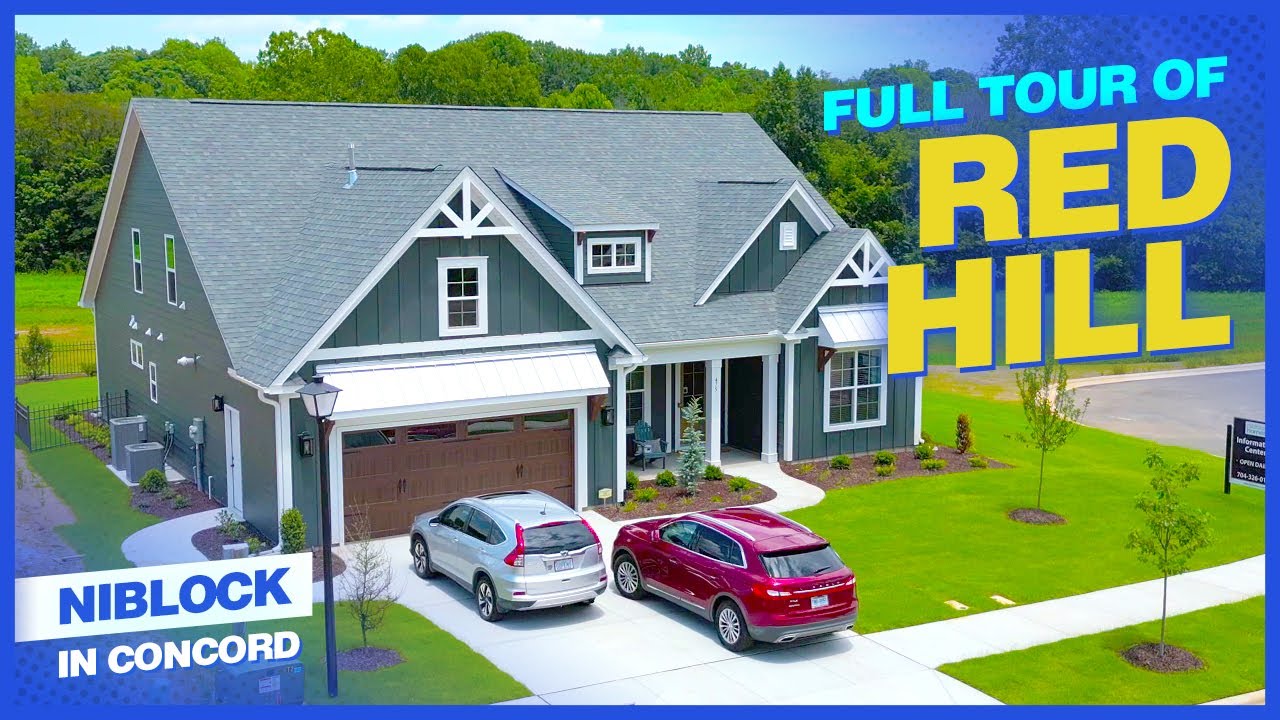Full Tour of Red Hill | Niblock in Concord, New Construction - YouTube