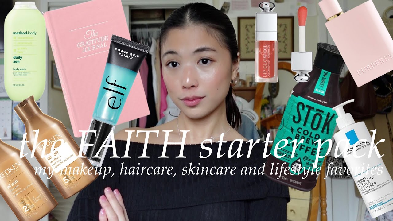 the FAITH starter pack | my favorites (makeup, haircare, skincare ...