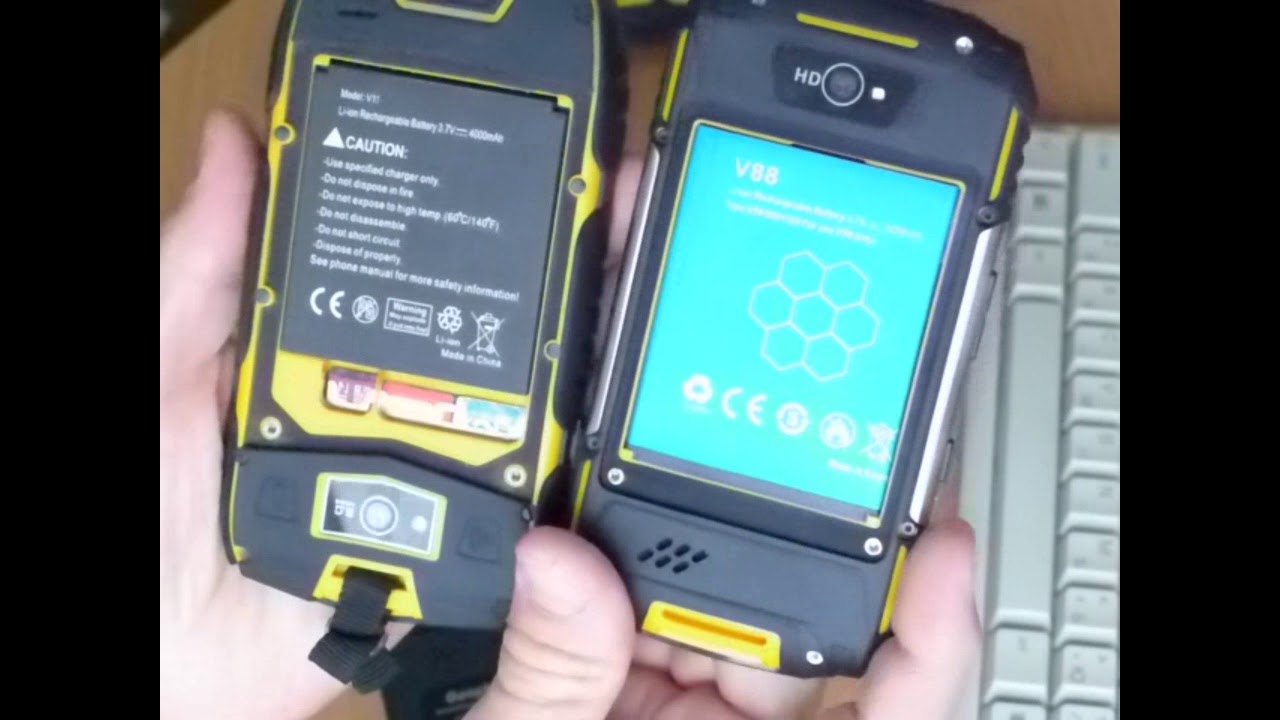 guophone V88 vs V11 - YouTube