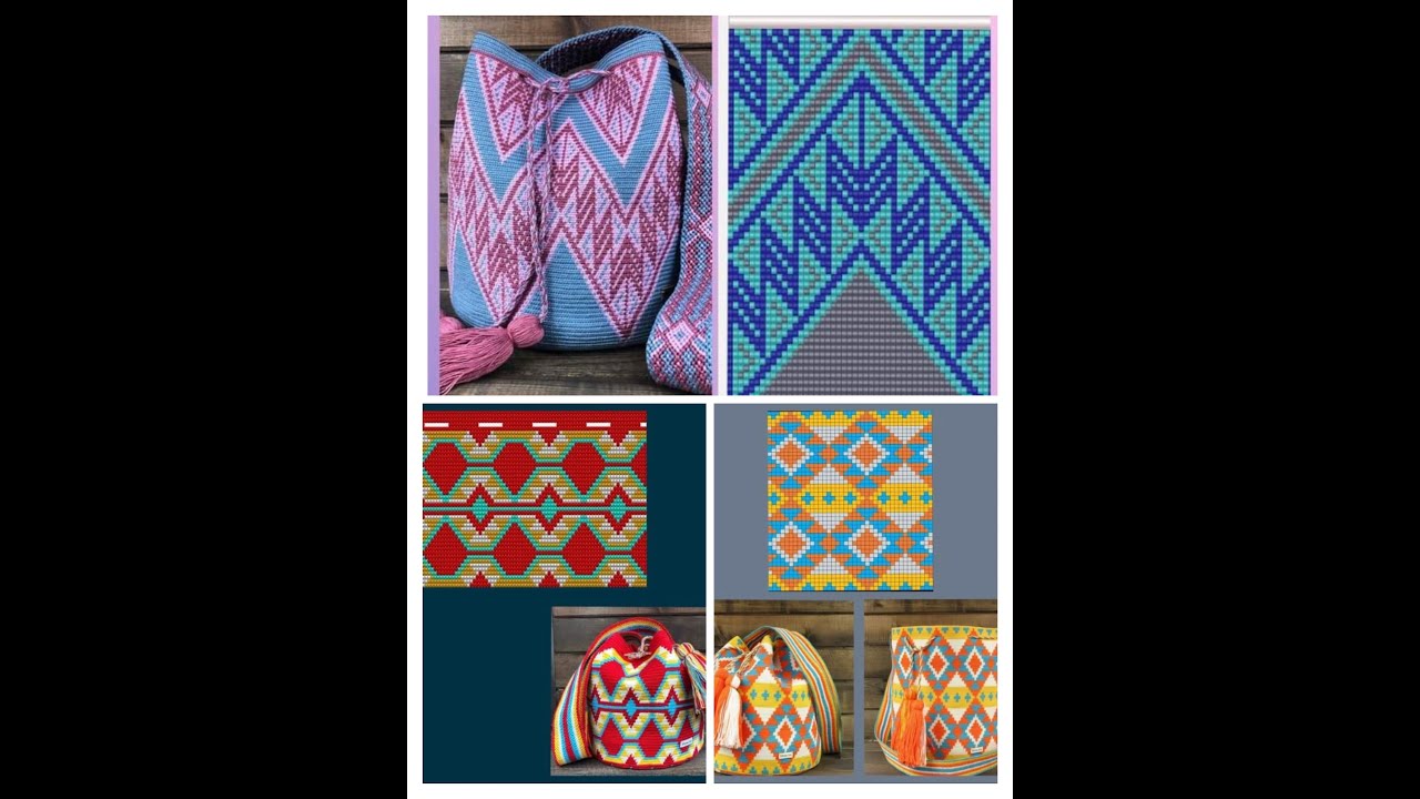 rekomendasi 7 model tas serut rajut mochila tapestry trending 2022 part ...