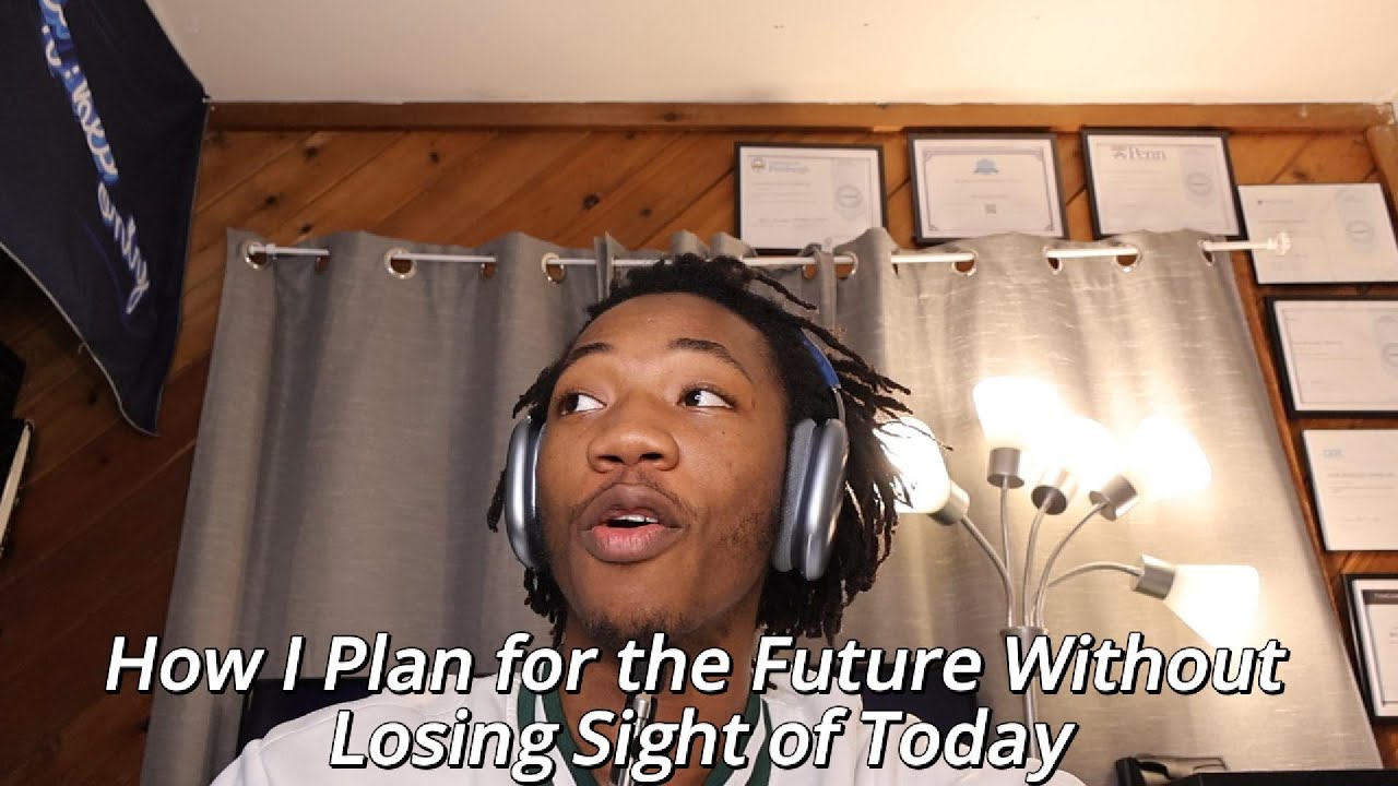 How I Plan for the Future Without Losing Sight of Today #premed # ...