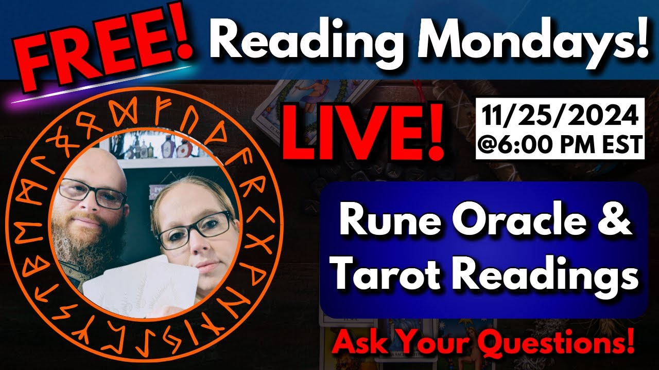 Free Live Rune Oracle & Tarot Card Readings! Part 2! - YouTube