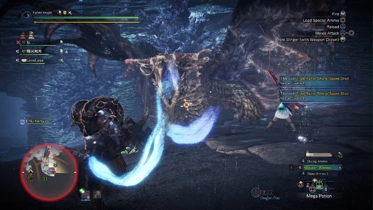 Mhw: namielle one shot - YouTube