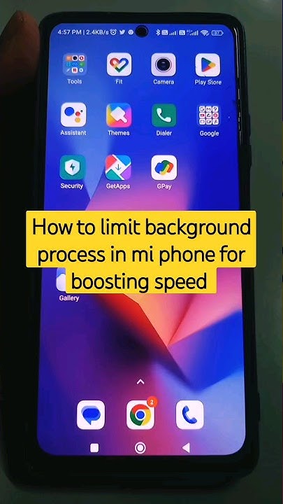 How to limit background process in mi phone for boosting speed #mi #shorts #backgroundprocess ...
