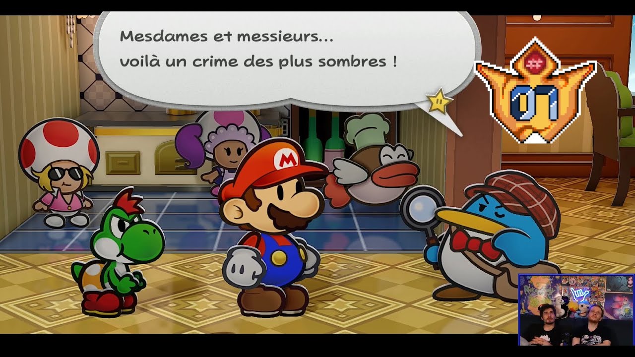 [FR] Paper Mario La Porte Millénaire - On va jouer à l'assistant du ...