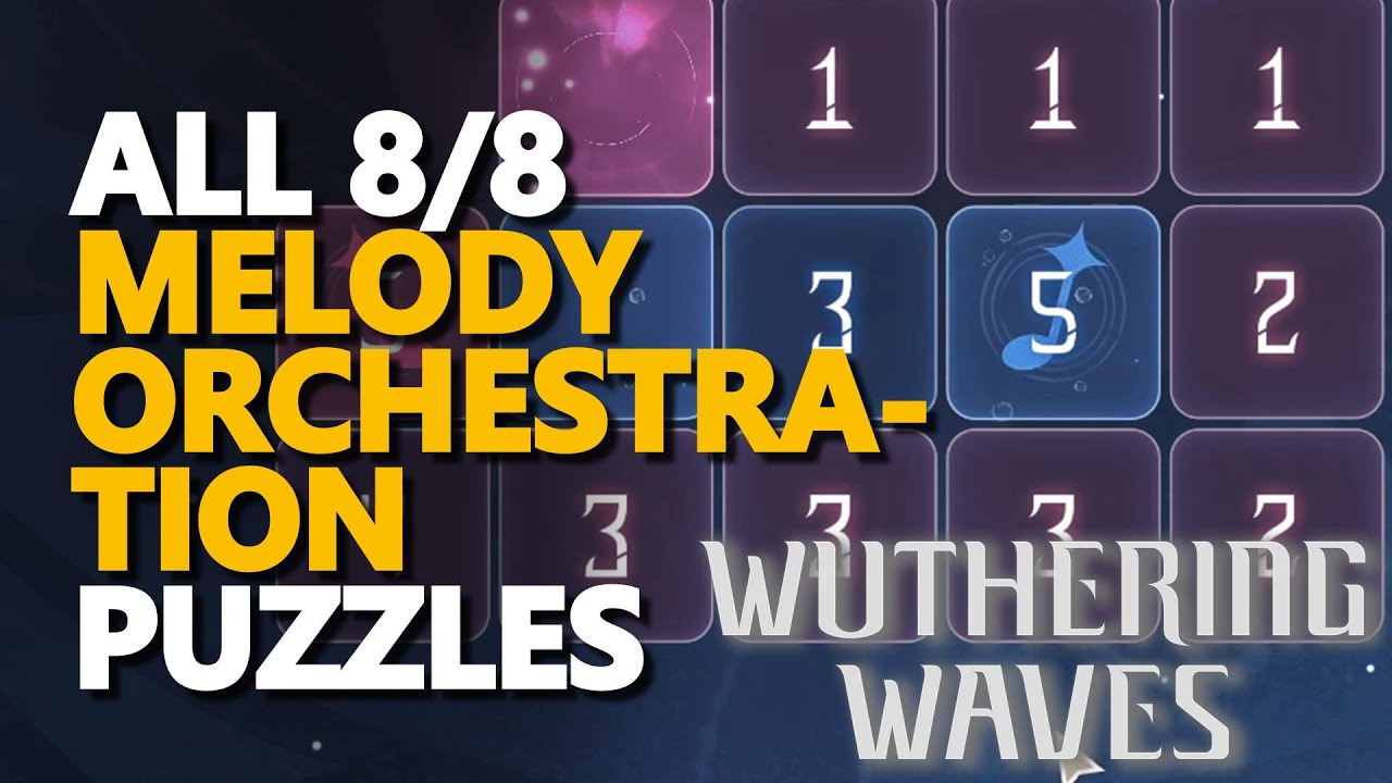 All Melody Orchestration Puzzles Wuthering Waves - YouTube