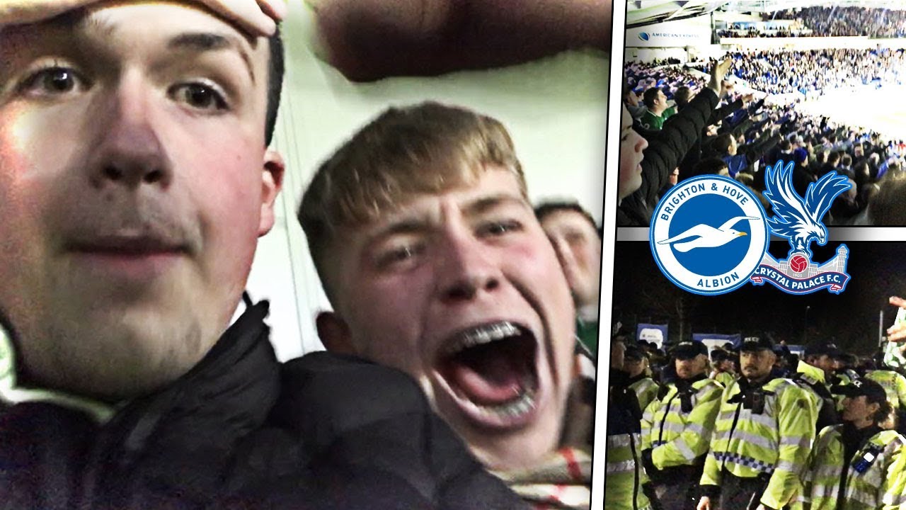 *DERBY DAY LIMBS* - BRIGHTON 3 - 1 CRYSTAL PALACE - INCREDIBLE SCENES ...