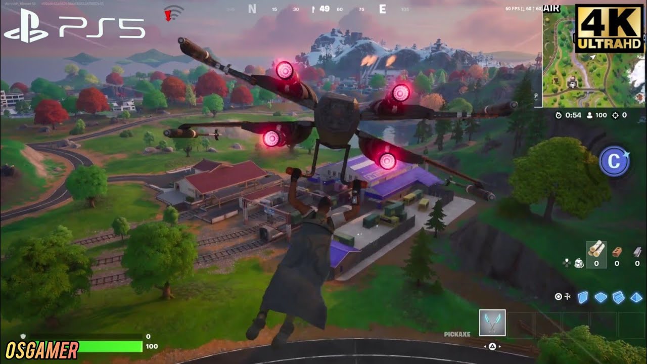 FORTNITE ps5 gameplay || ps5 pro 4k gameplay must watch|| 10 kills ...
