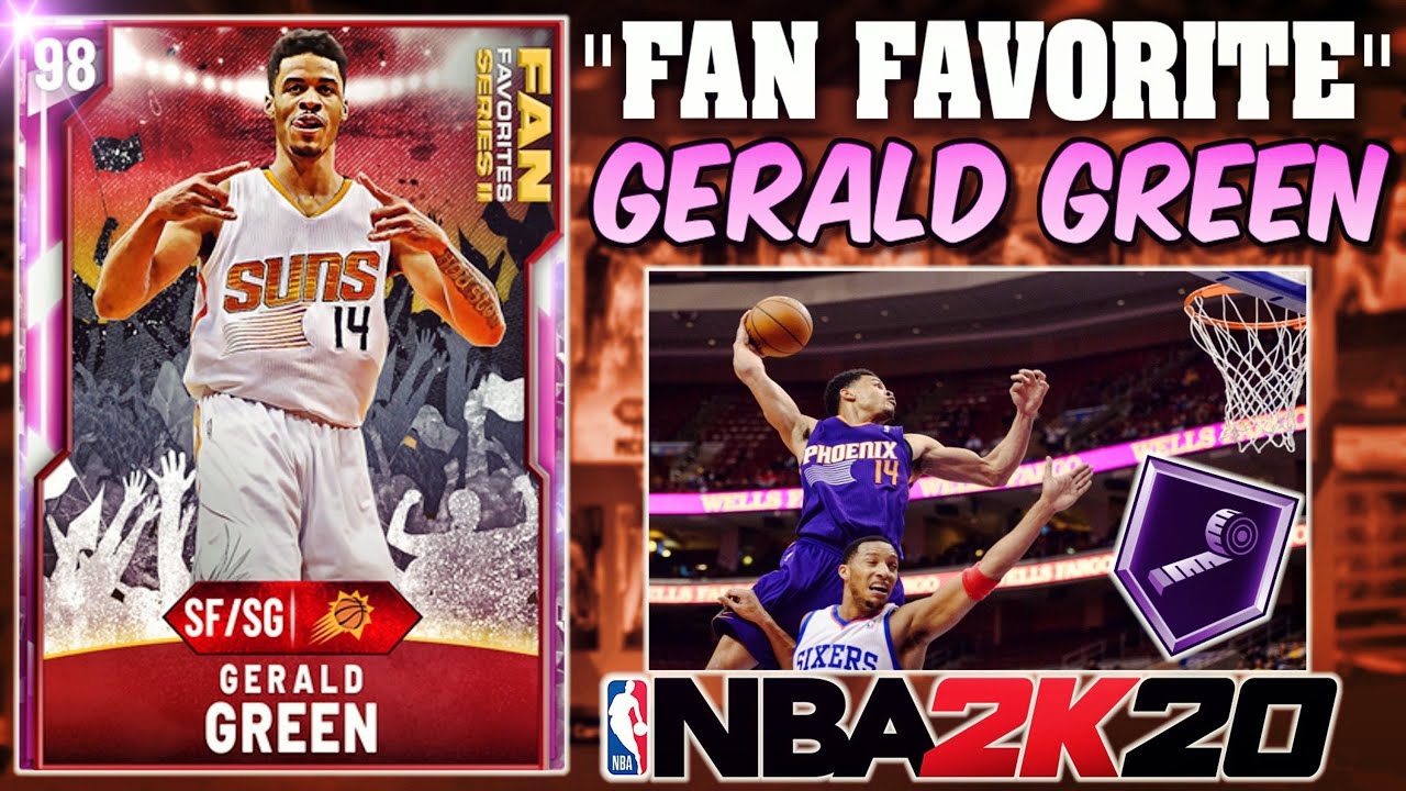 FAN FAVORITES 2 PINK DIAMOND GERALD GREEN IS BUTTER! NBA 2K20 MYTEAM ...
