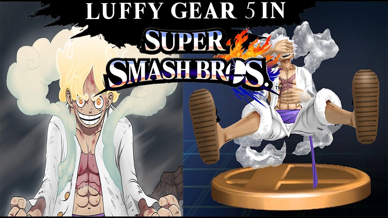 LUFFY GEAR 5!!!. LUFFY ALL TRANSFORMATION in SUPER SMASH BROS - YouTube