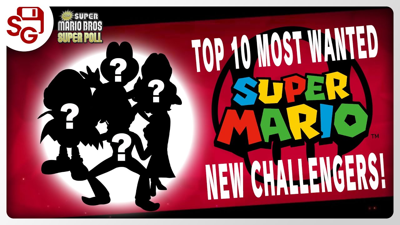 Top 10 Most Wanted Super Mario Characters for Super Smash Bros.! - YouTube