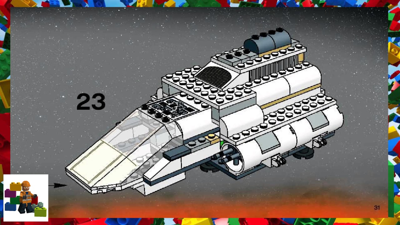 LEGO instructions - Star Wars - 7264 - Imperial Inspection - YouTube