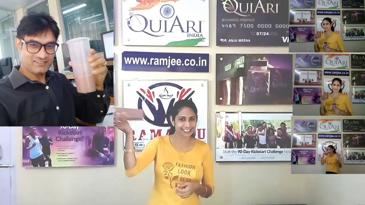 How to make QuiAri Shake And Drink it? - YouTube