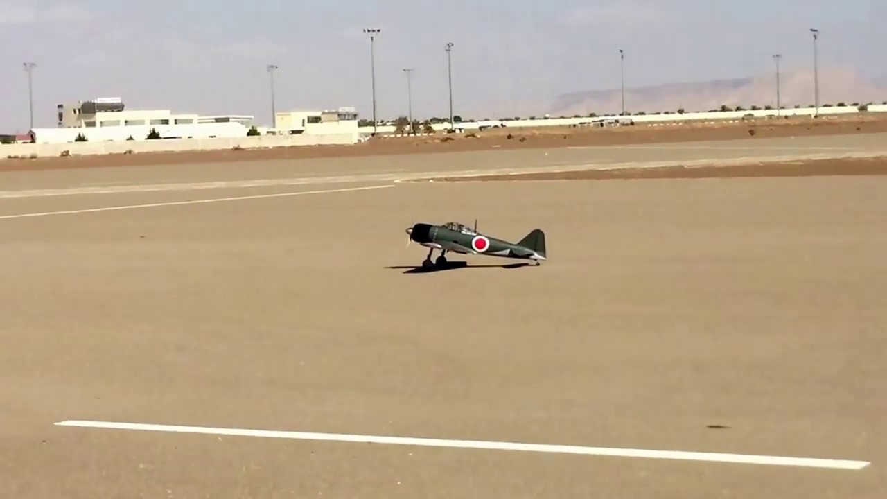 Darryl Tarr - Top Flite A6M Zero with Saito FG-60R3 - YouTube