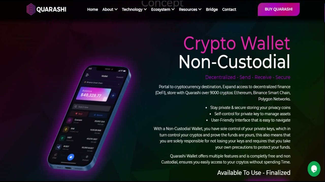crypto-wallet-non-custodial-decentralized-send-receive-secure
