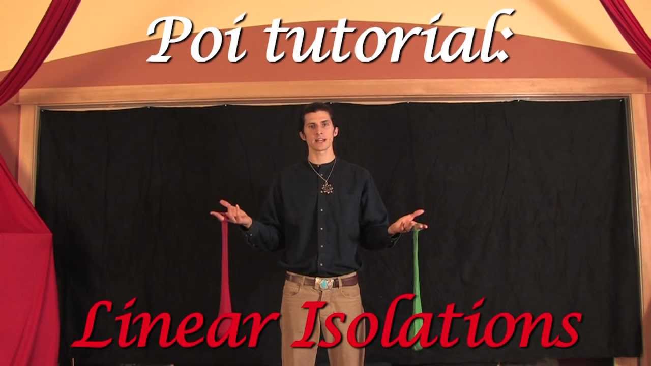 Zan Teaches Poi: Linear Isolations - YouTube