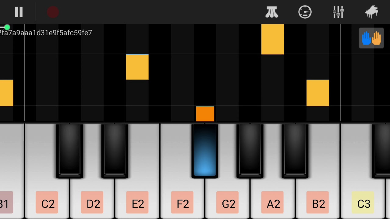 Blue Bird Piano tutorial - Fujiwara - YouTube