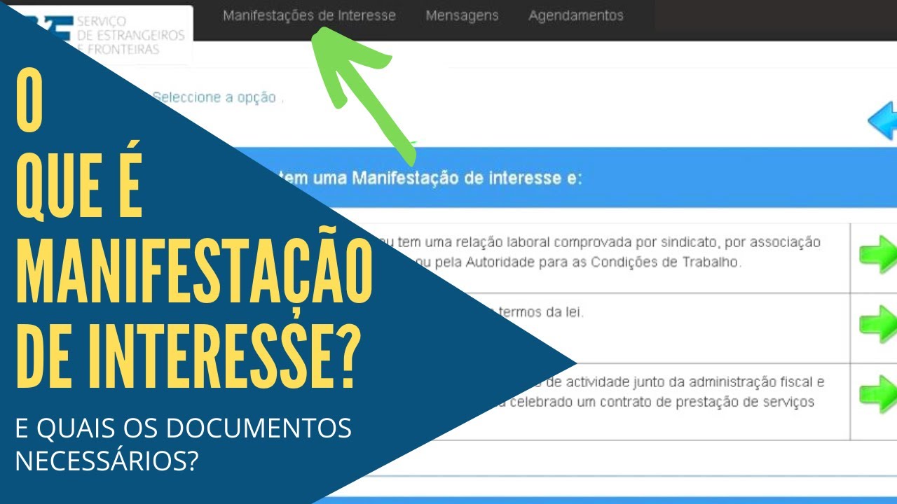 O que é uma manifestação de interesse? | Quais documentos são ...
