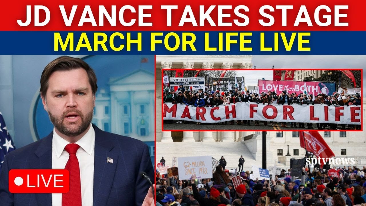 VP JD Vance Takes Center Stage at March for Life, Ignites Debate ...