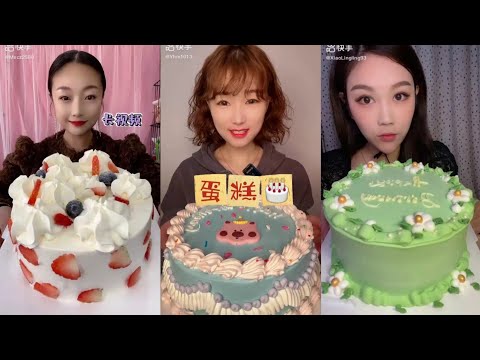 CAKE EATING 🎂 | ASMR | EATING SOUNDS | MUKBANG COMPILATION #49