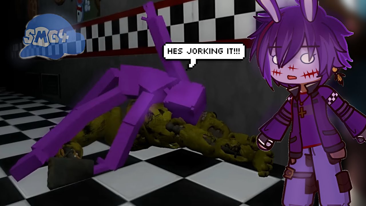 FNAF 1 Reacts To SMG4: R64 Revenge of freddy’s spaghettria (Gacha Life ...