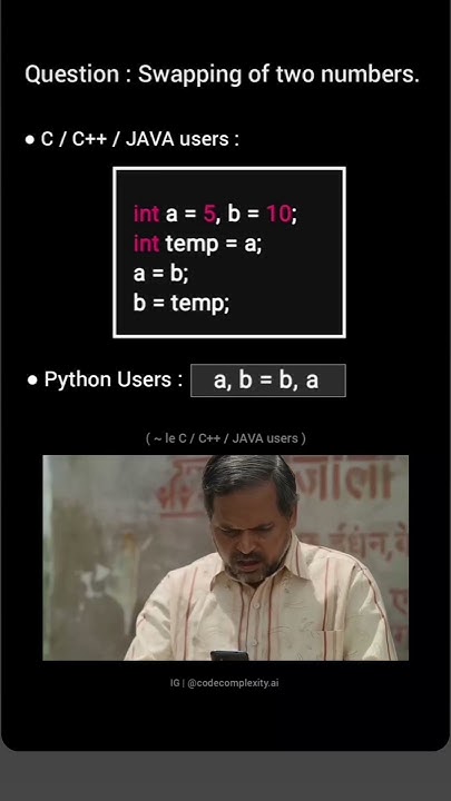 Python...😊😀 #apnacollge #coding #trending #youtubeshorts #shorts #reelsvideo #memes #instagram ...
