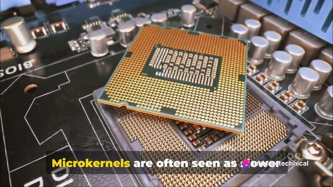 Micro kernels in operating systems (CMP) - YouTube