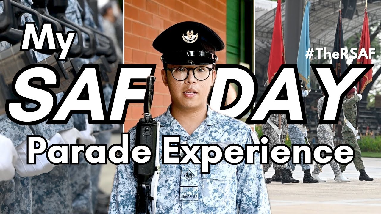 My Experience as an SAF Day Parade 2024 Participant - YouTube
