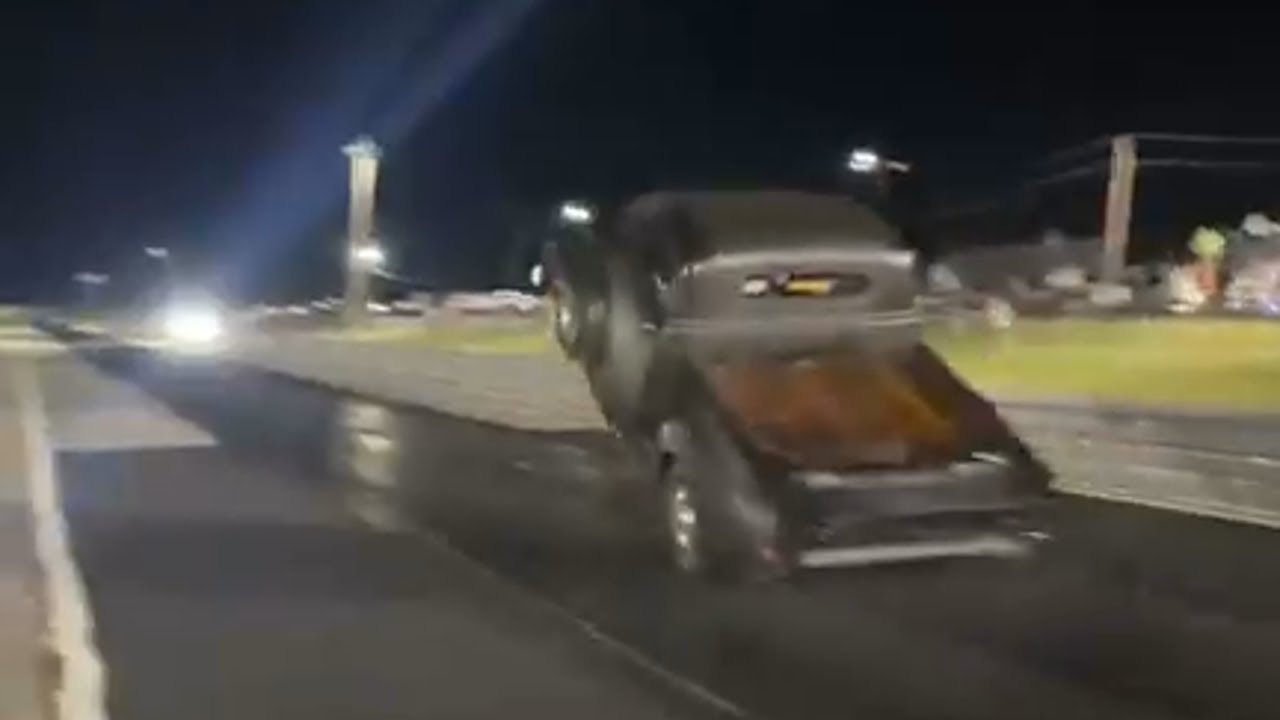 JJ's arm drop 2023 | Ole heavy rides Muncie Dragway #jjdaboss - YouTube