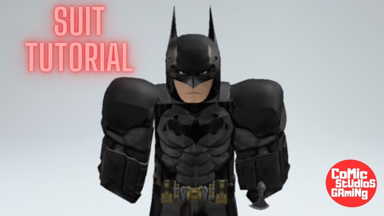 Tutorial: Creating a Batman Arkham Knight avatar on Roblox - YouTube