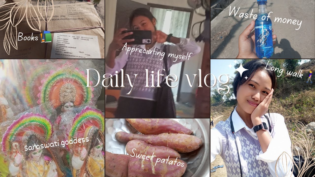 Daily life vlog : a day with me | Pinterest inspired outfit👗Books📚 ...