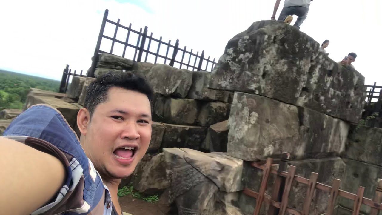 ទេសភាពប្រាសាទកោះគេរ៍ kos ke temple velog prank - YouTube